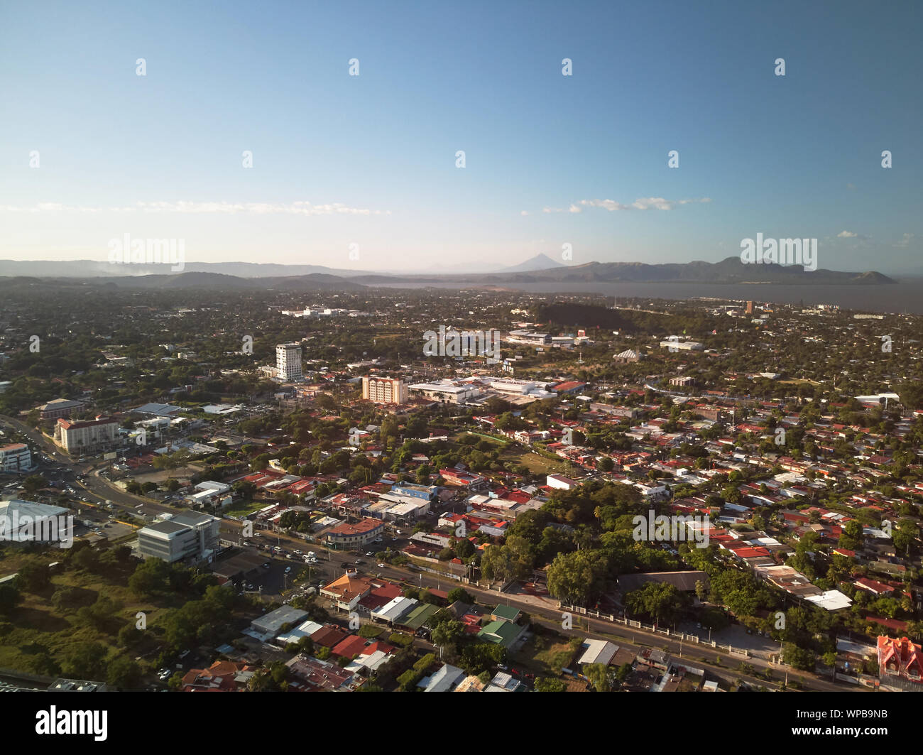 Aerial drone city building hi-res stock photography and images - Alamy