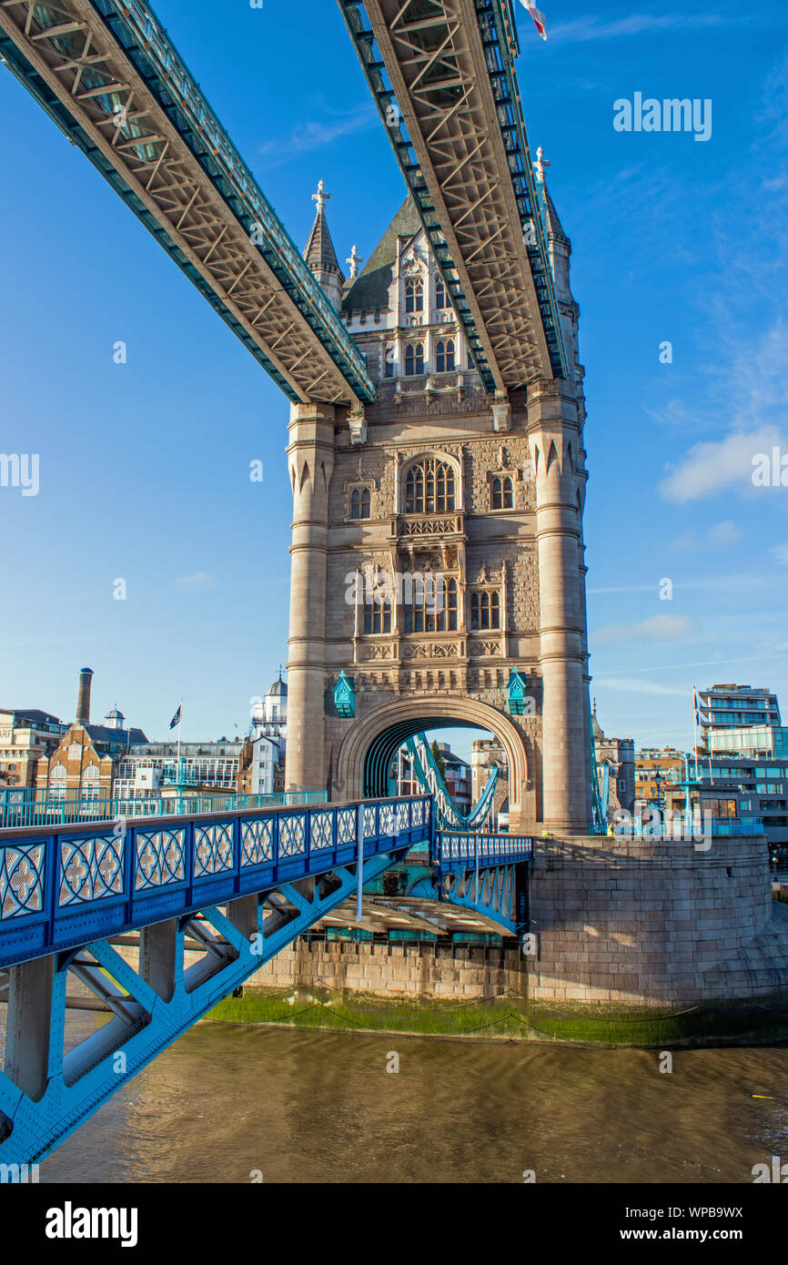Bridge on tower bridge closed hi-res stock photography and images - Alamy