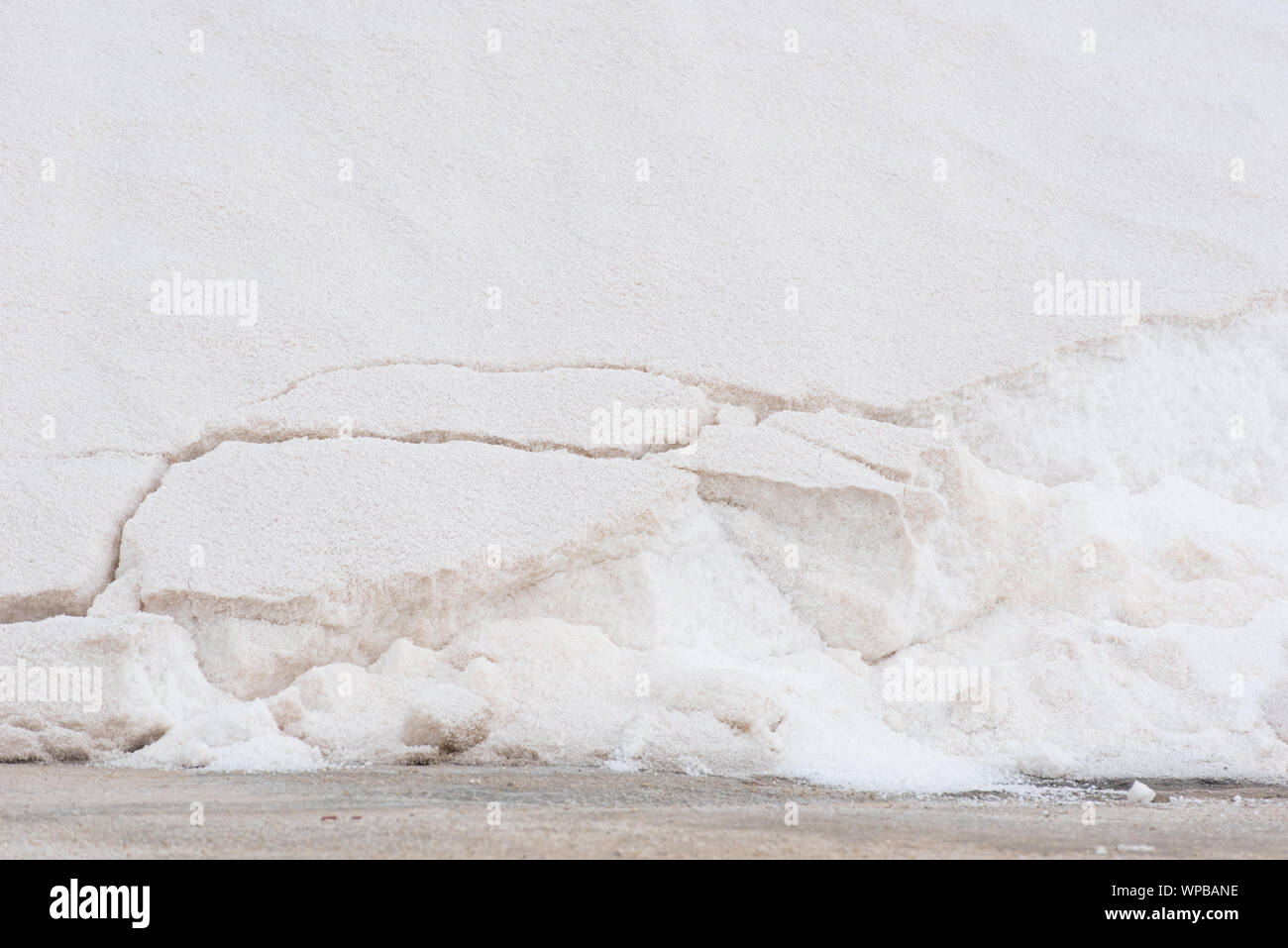 hepas of pure salt in salina at the Mediteranean sea Stock Photo - Alamy