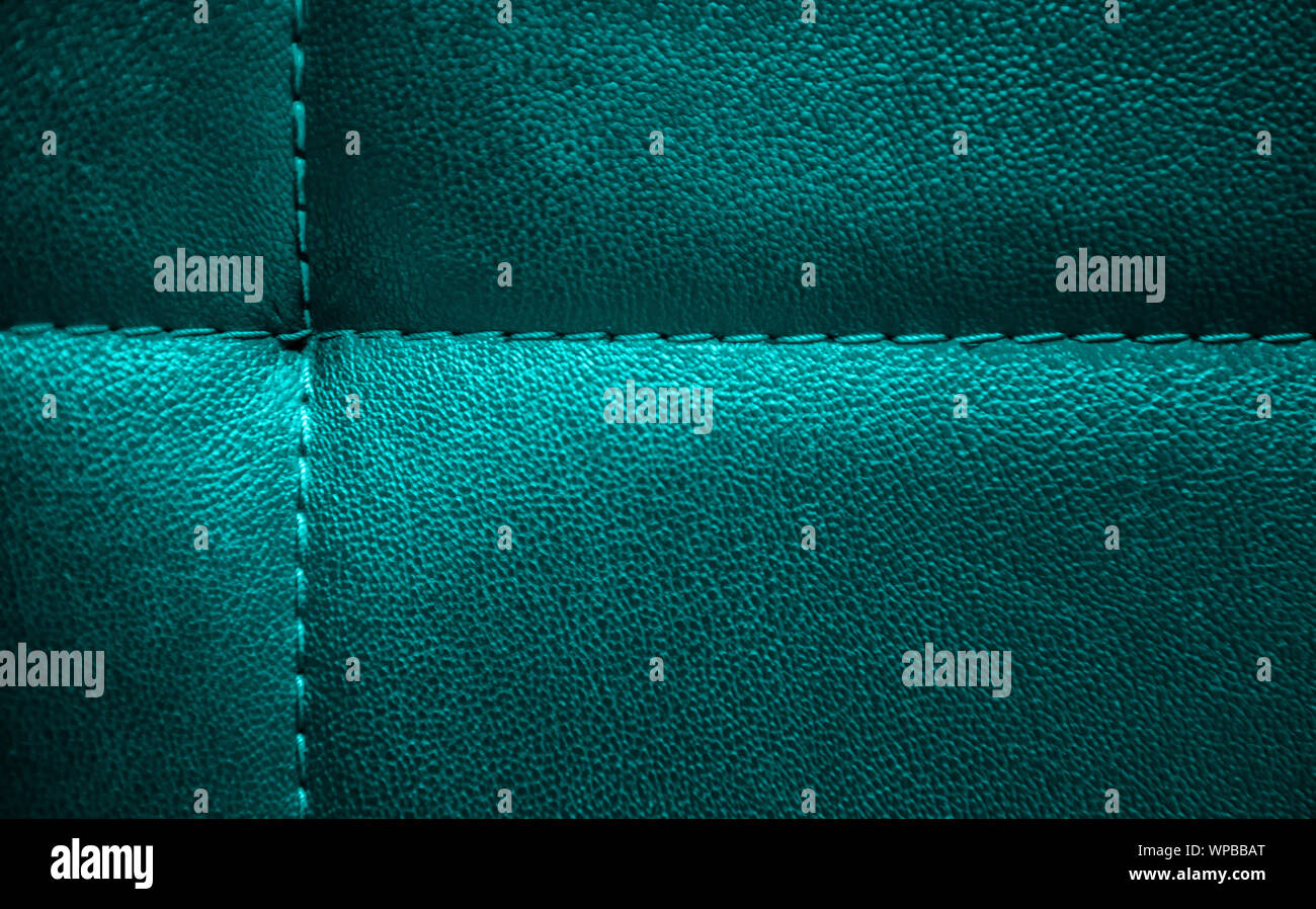 Turquoise leather texture hi-res stock photography and images - Alamy