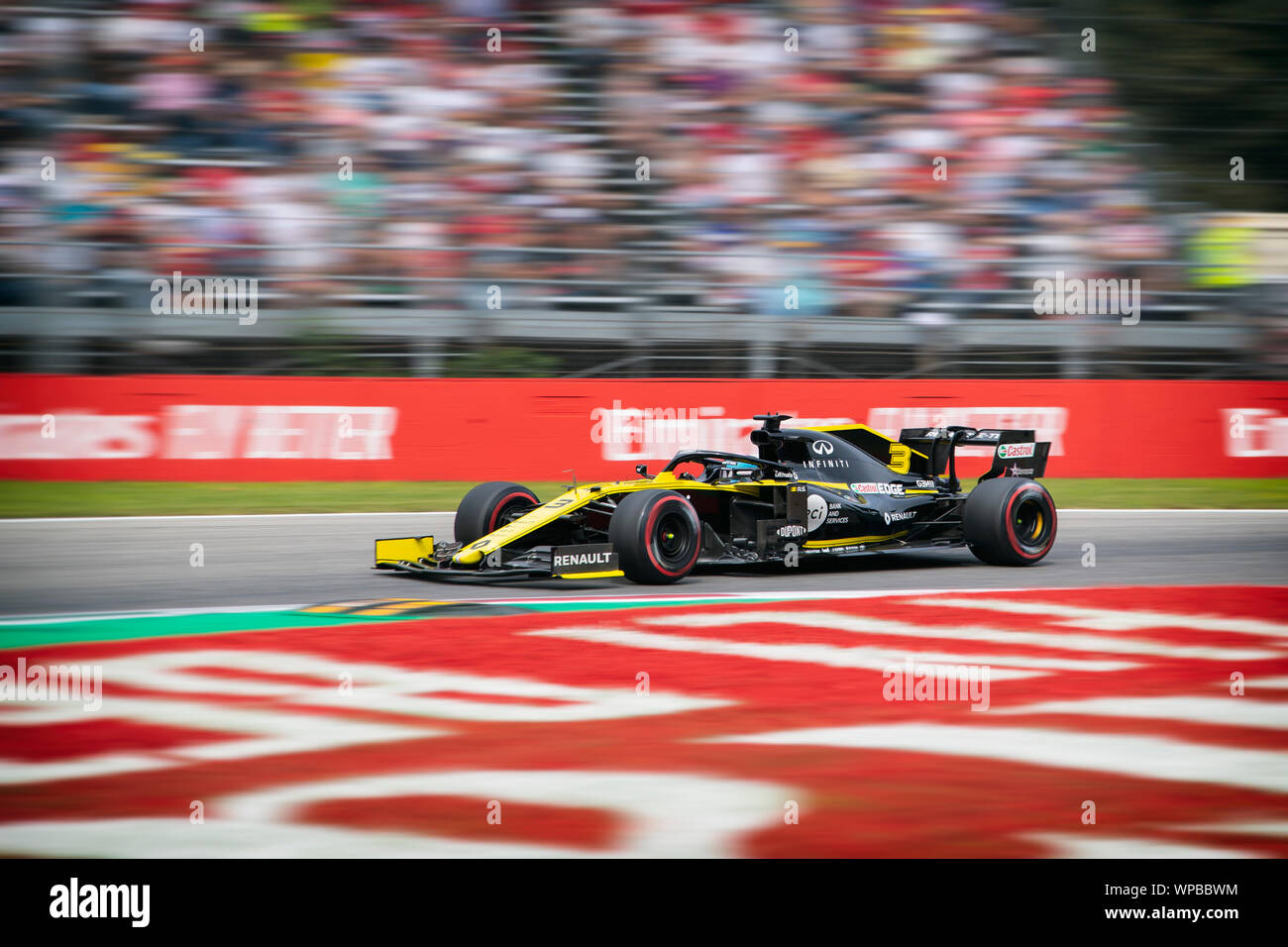 The Formula 1 Italian GP weekend in Monza Circuit Milan Italy Stock ...