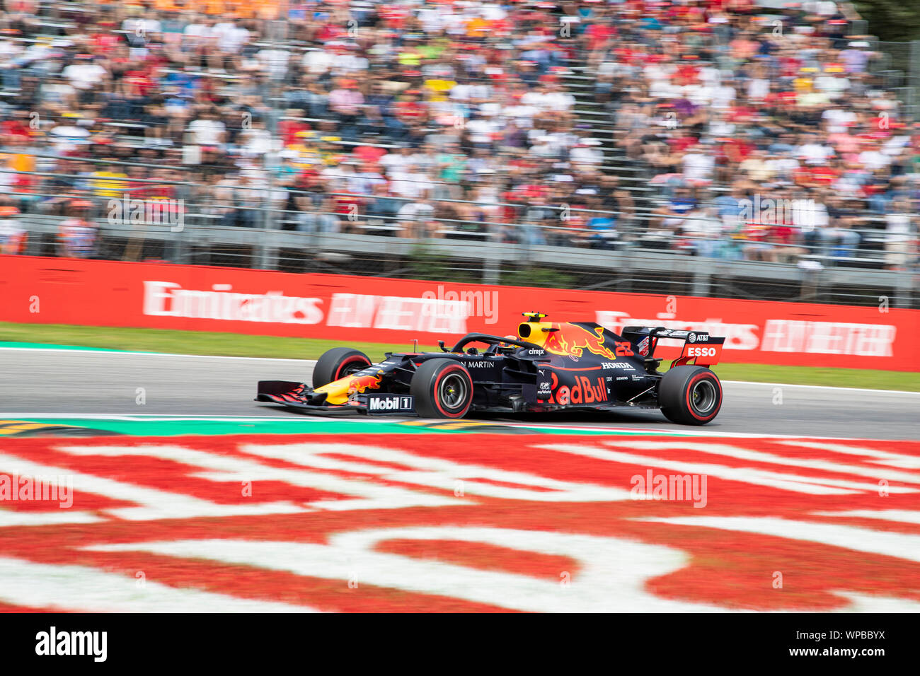 The Formula 1 Italian GP weekend in Monza Circuit Milan Italy Stock ...