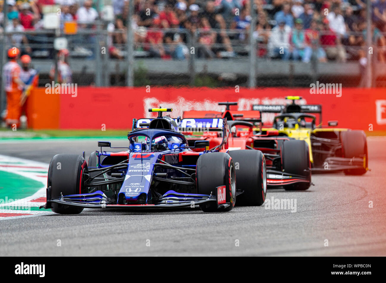 The Formula 1 Italian GP weekend in Monza Circuit Milan Italy Stock ...