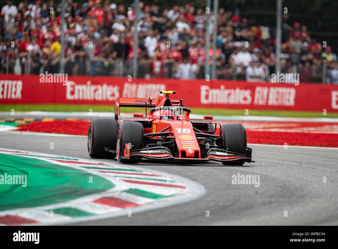 The Formula 1 Italian GP weekend in Monza Circuit Milan Italy Stock ...