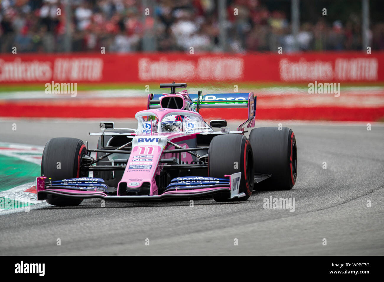 The Formula 1 Italian GP weekend in Monza Circuit Milan Italy Stock ...