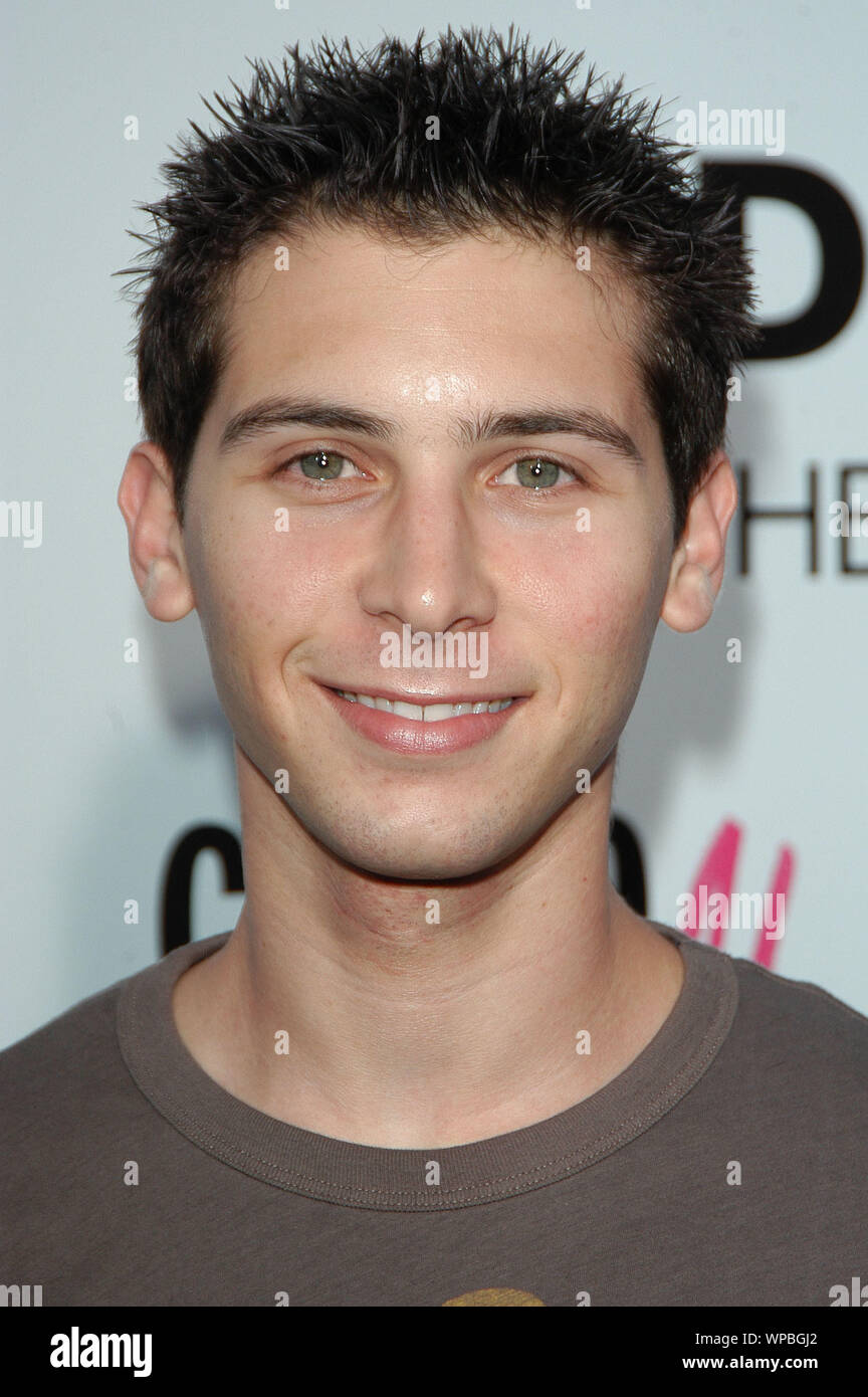 Justin Berfield at the Los Angeles Premiere of "Undiscovered" held at ...