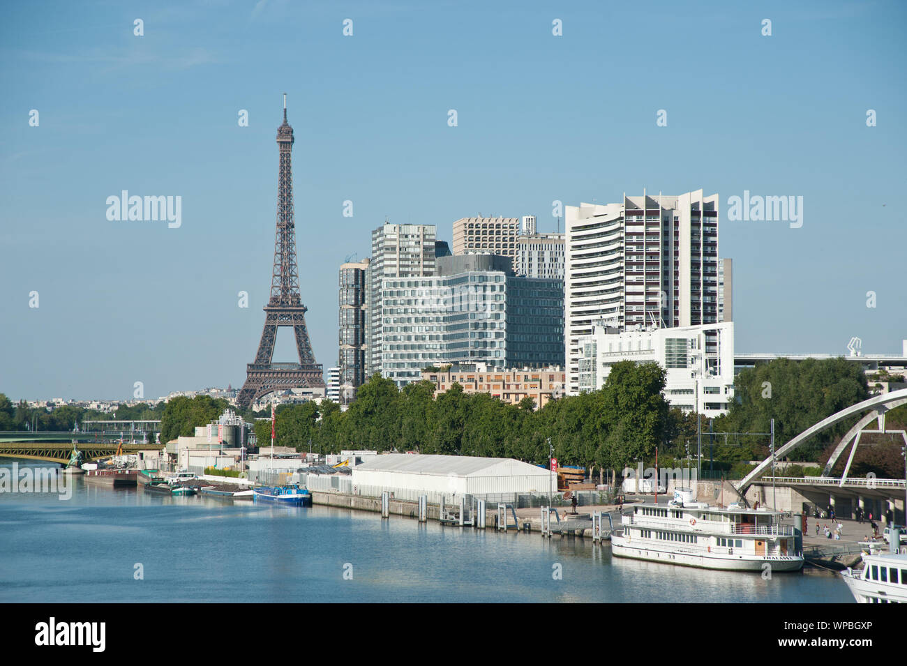Paris, Front de Seine Stock Photo - Alamy
