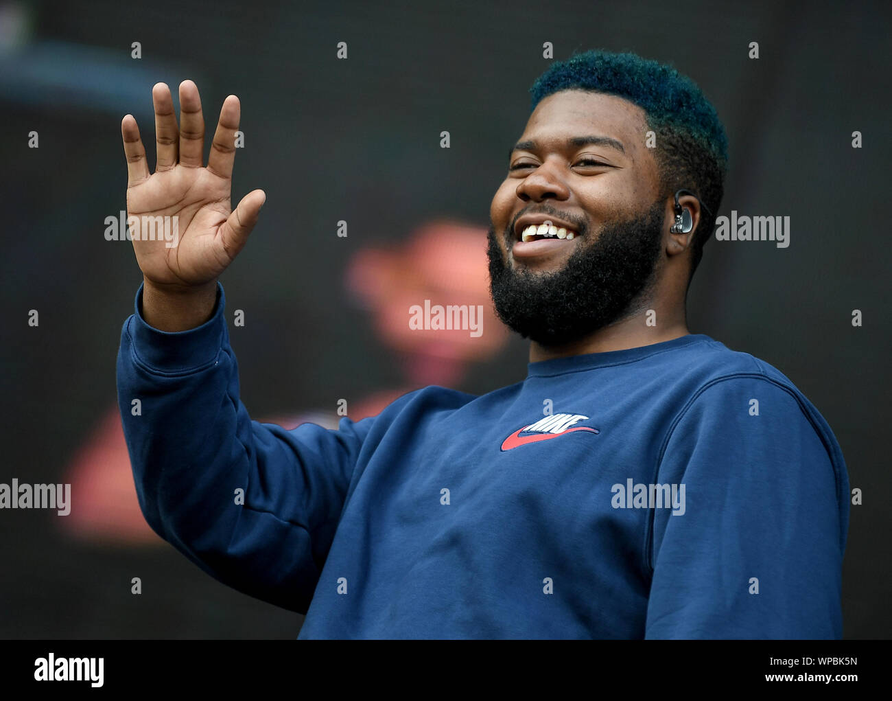 Berlin, Germany. 08th Sep, 2019. The US-American singer Khalid is on ...