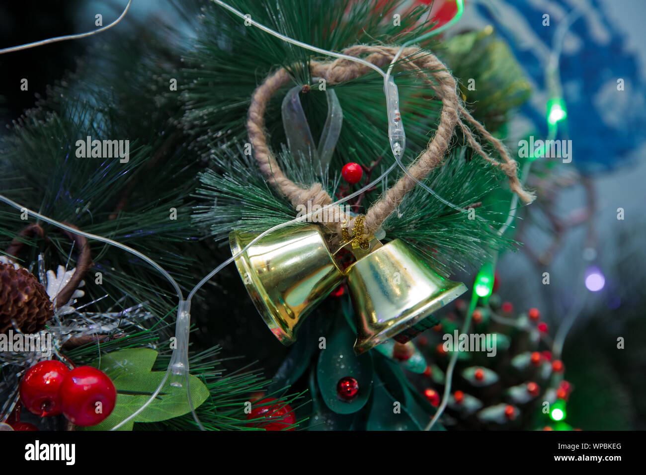 Gold colored bells hi-res stock photography and images - Alamy