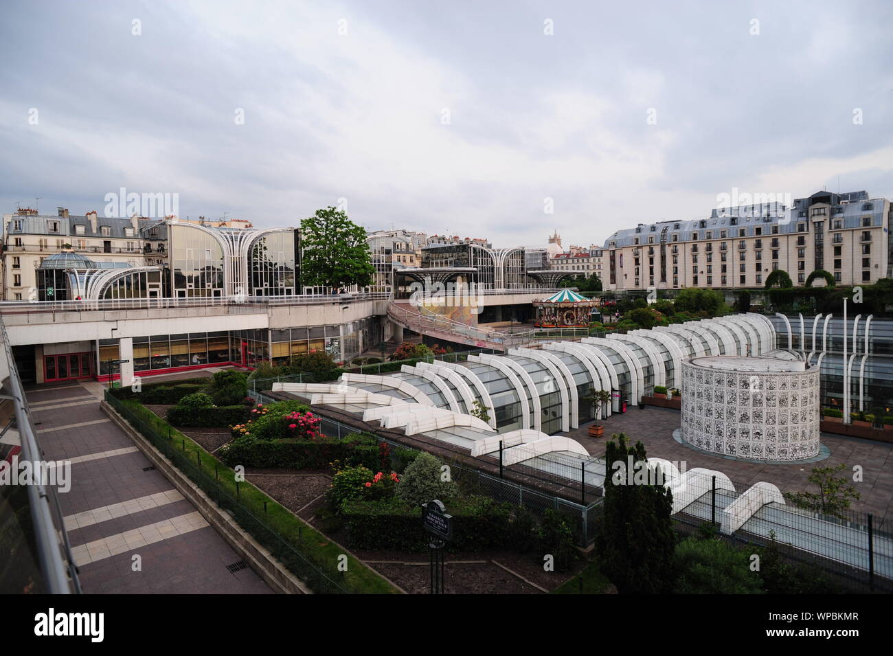 Paris, moderne Architektur, Forum des Halles vor dem Umbau - Paris ...