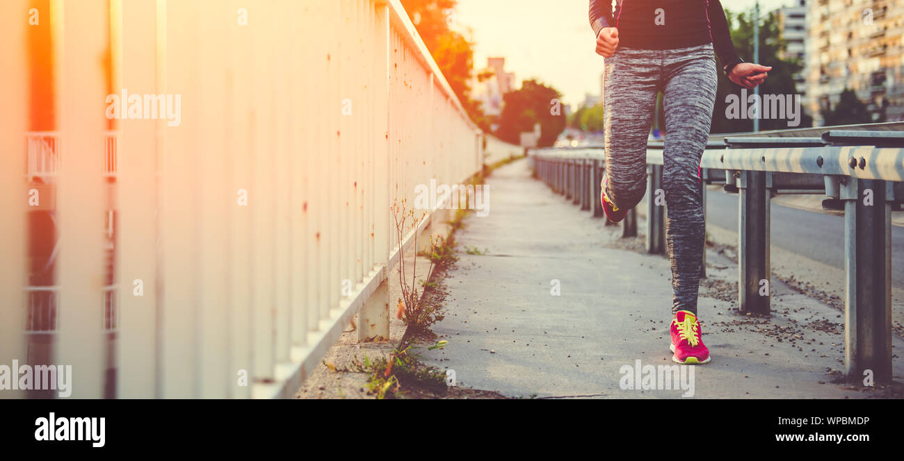 Fitness running people low angle hi-res stock photography and images ...