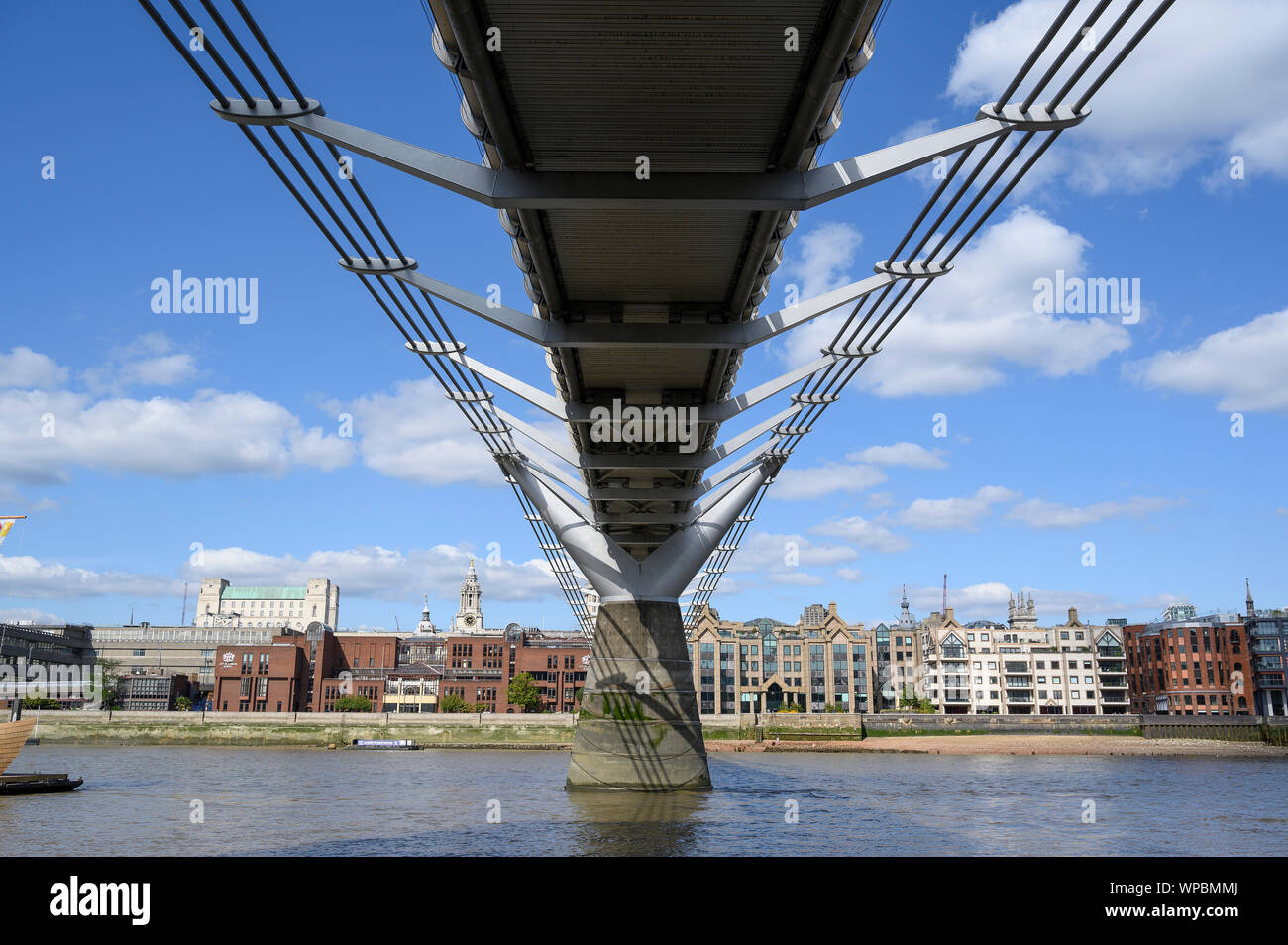 Millennium Bridge, London Stock Photo - Alamy