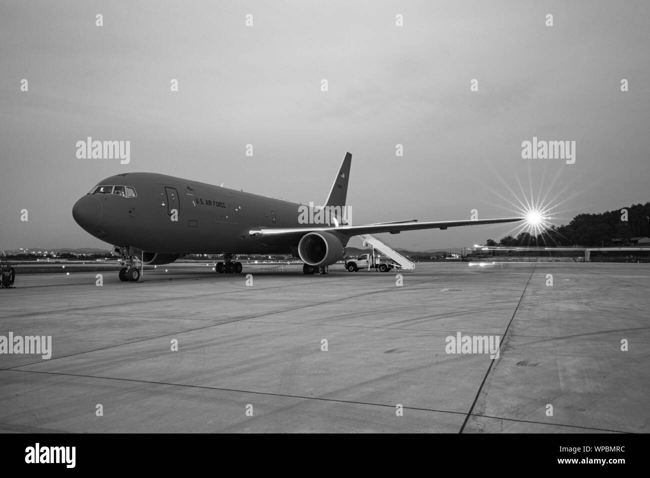 A KC-46A Pegasus from McConnell Air Force Base’s total force team, 22nd ...