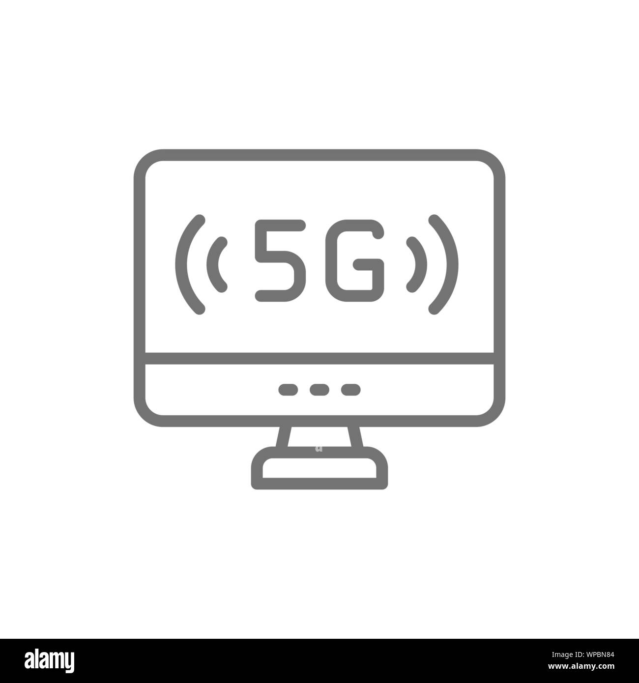 5g technology innovation computer Cut Out Stock Images & Pictures - Alamy