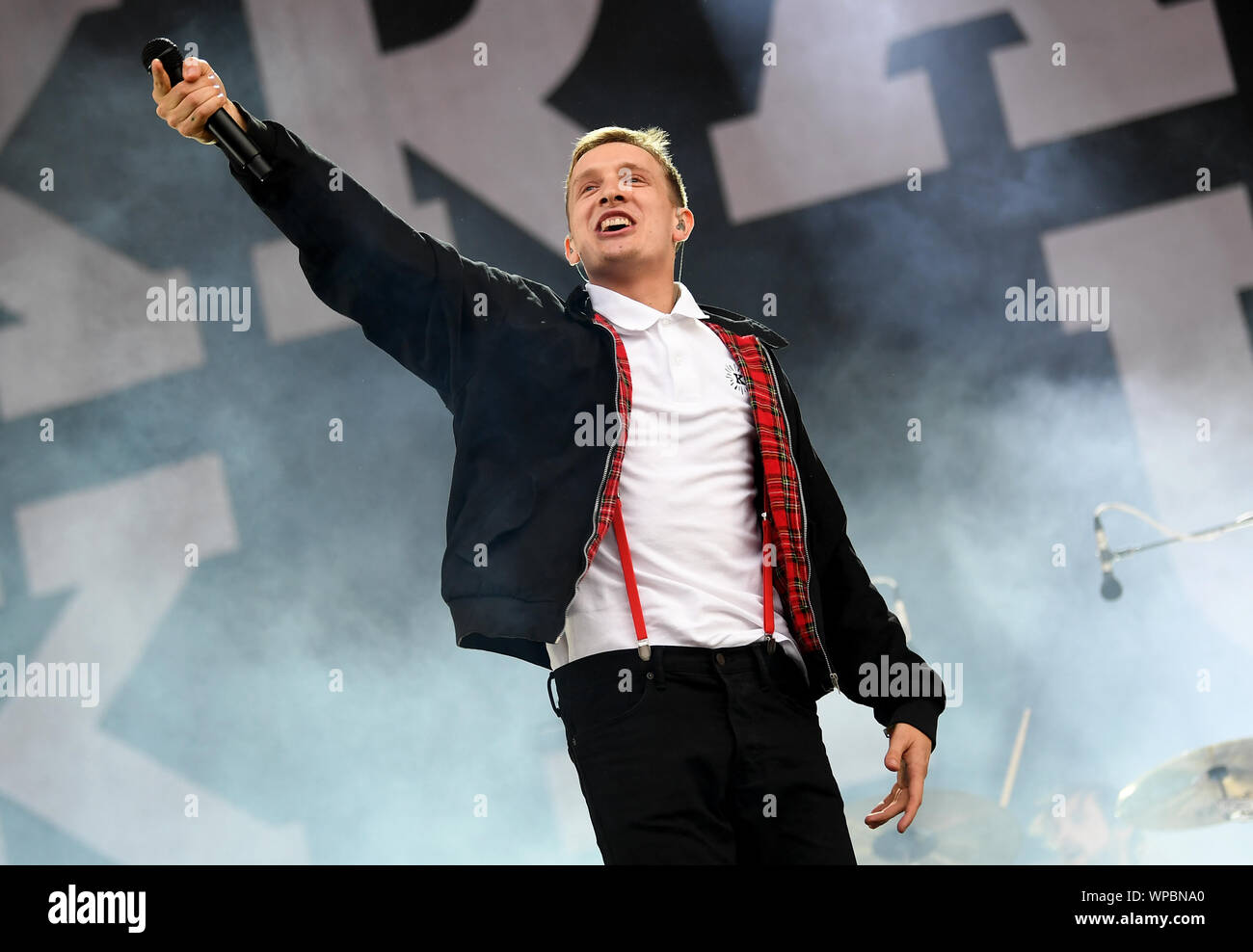 Berlin, Germany. 08th Sep, 2019. The singer Felix Brummer of the band ...