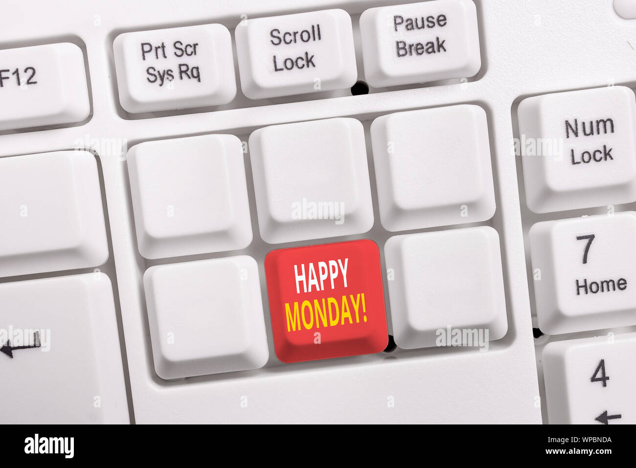 Conceptual hand writing showing Happy Monday. Concept meaning telling ...