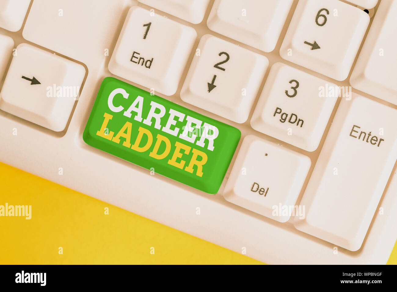 Handwriting text Career Ladder. Conceptual photo Job Promotion ...