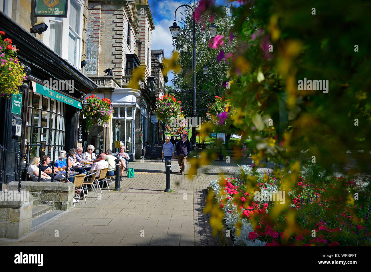 Montpellier Quarter Harrogate Yorkshire England UK Stock Photo - Alamy
