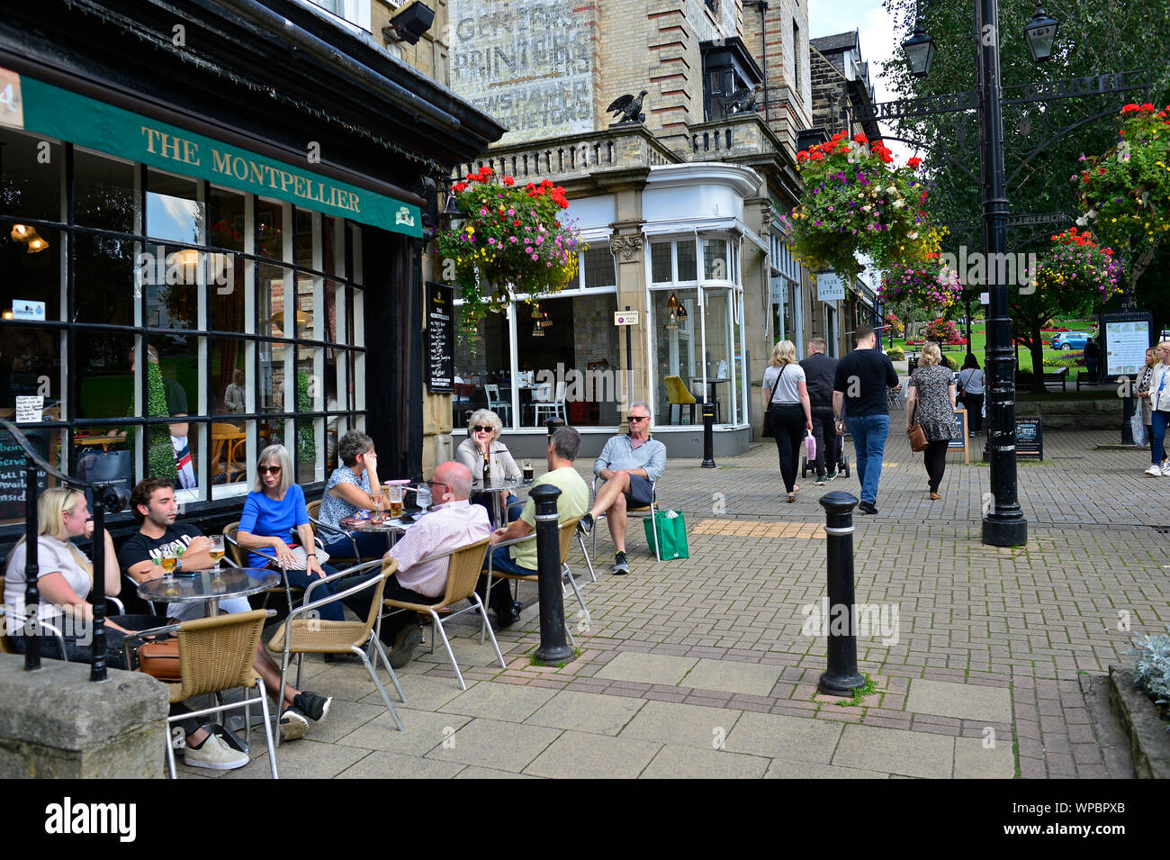 Montpellier Quarter Harrogate Yorkshire England UK Stock Photo - Alamy