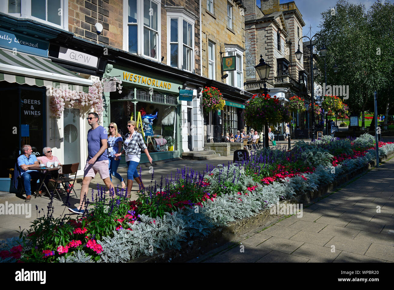 Montpellier Quarter Harrogate Yorkshire England UK Stock Photo - Alamy