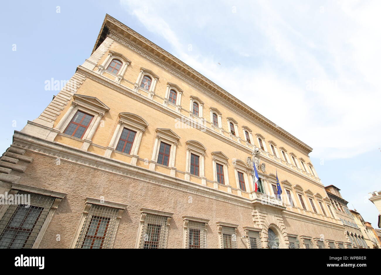 Palazzo Farnese High Renaissance palaces Rome Italy Stock Photo - Alamy