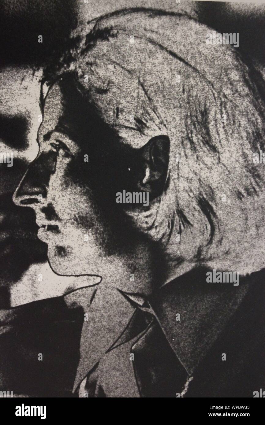 Fine black and white art photography from the 1970s reverse negative ...