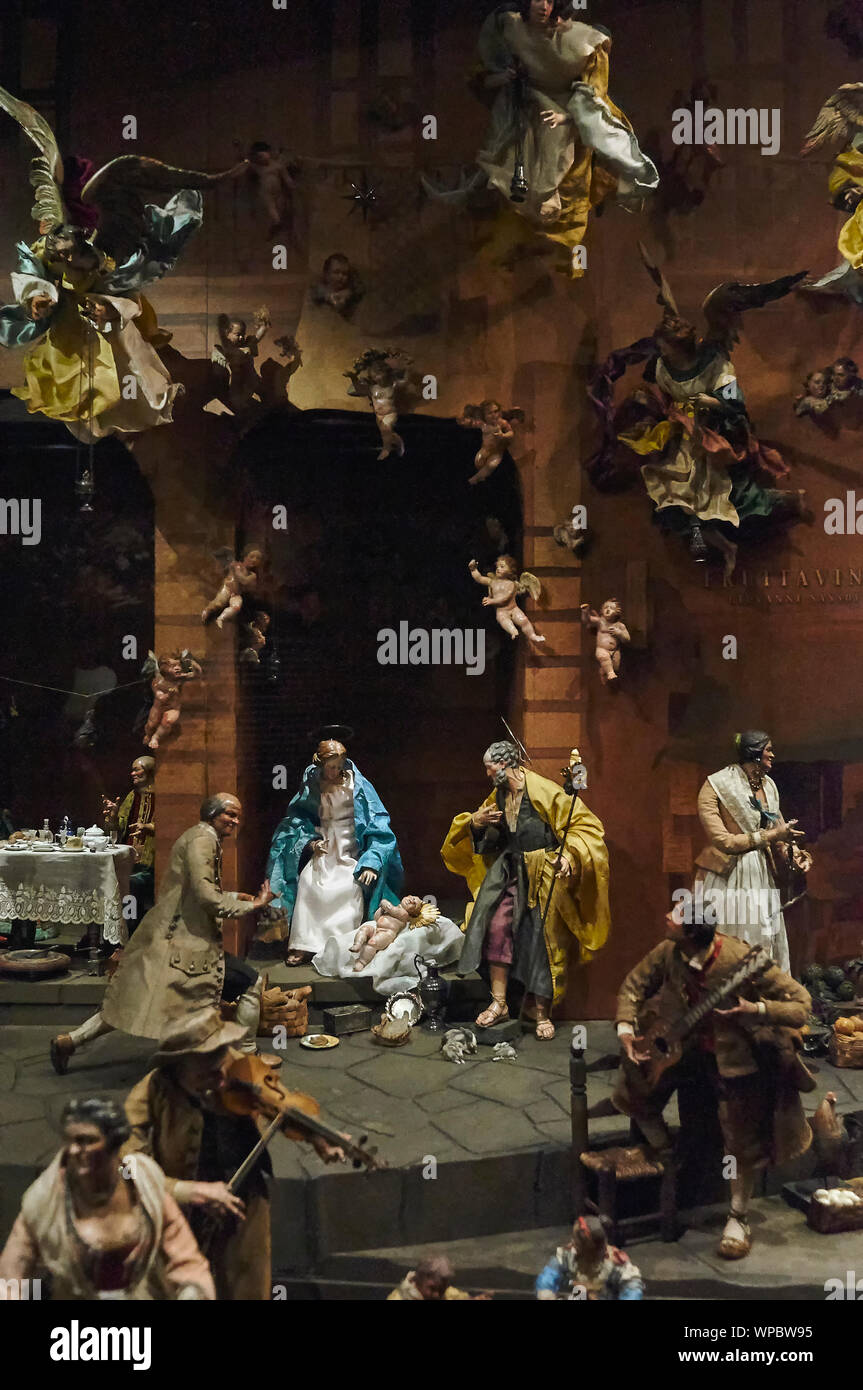 Jesus birth in the stable at bethlehem hi-res stock photography and ...