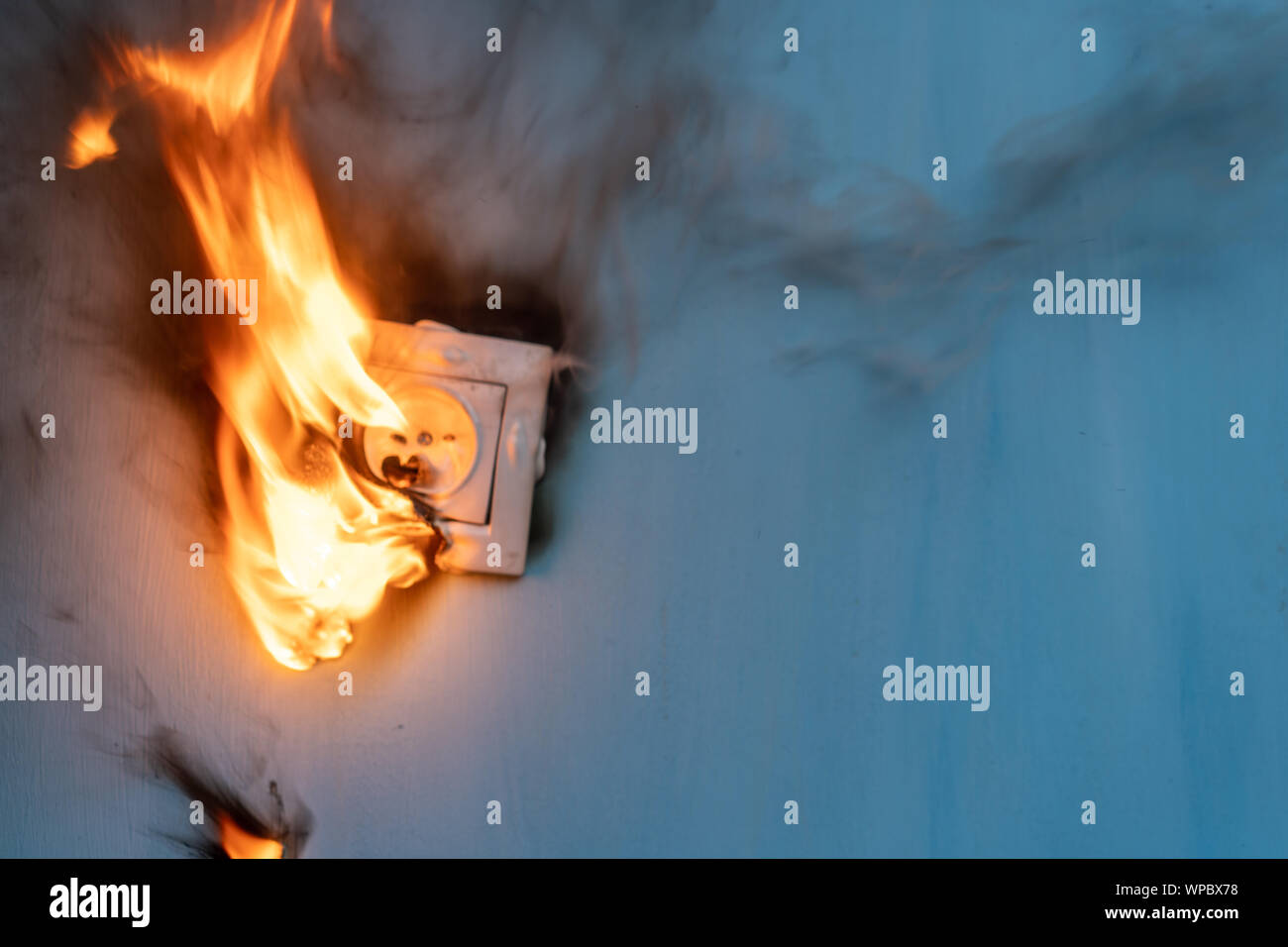 Plug Socket Fire Stock Photos & Plug Socket Fire Stock Images - Alamy