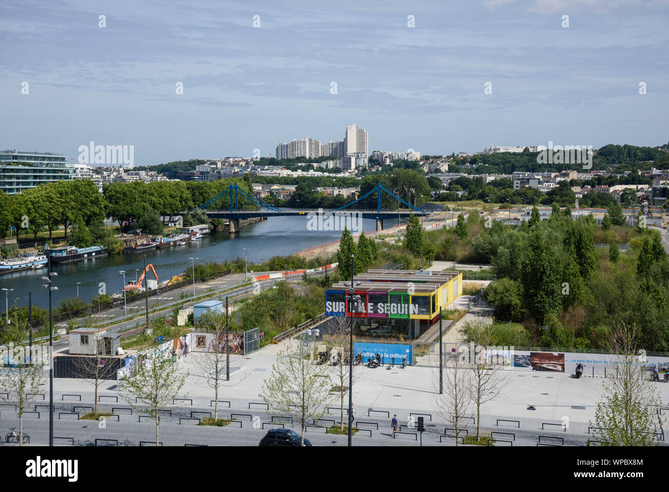 Paris, Stadtentwicklungsgebiet Ile Seguin - Paris, City Development Ile ...