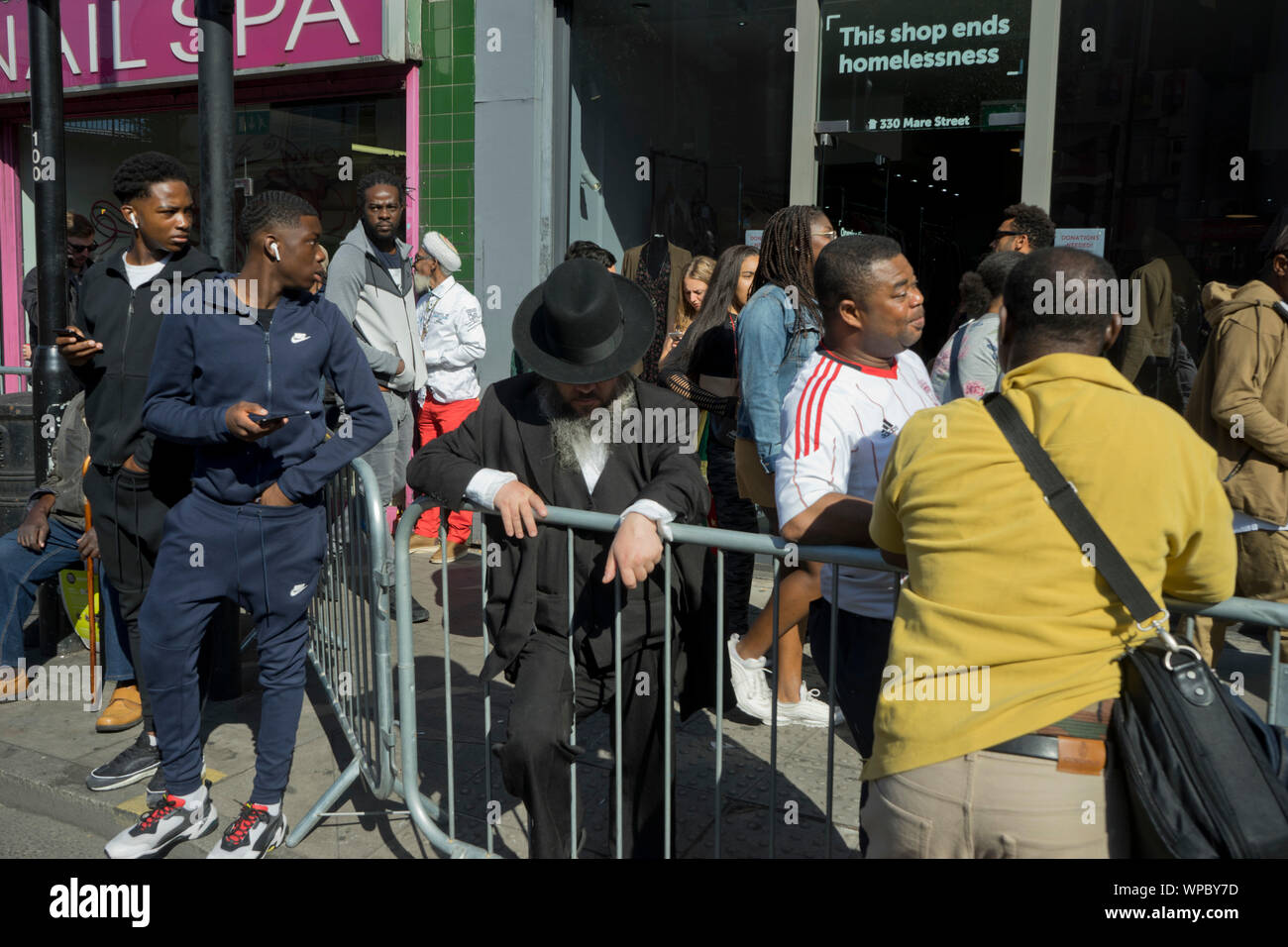 Dancers and musicians on parade enjoying Hackney Carnival in the ...