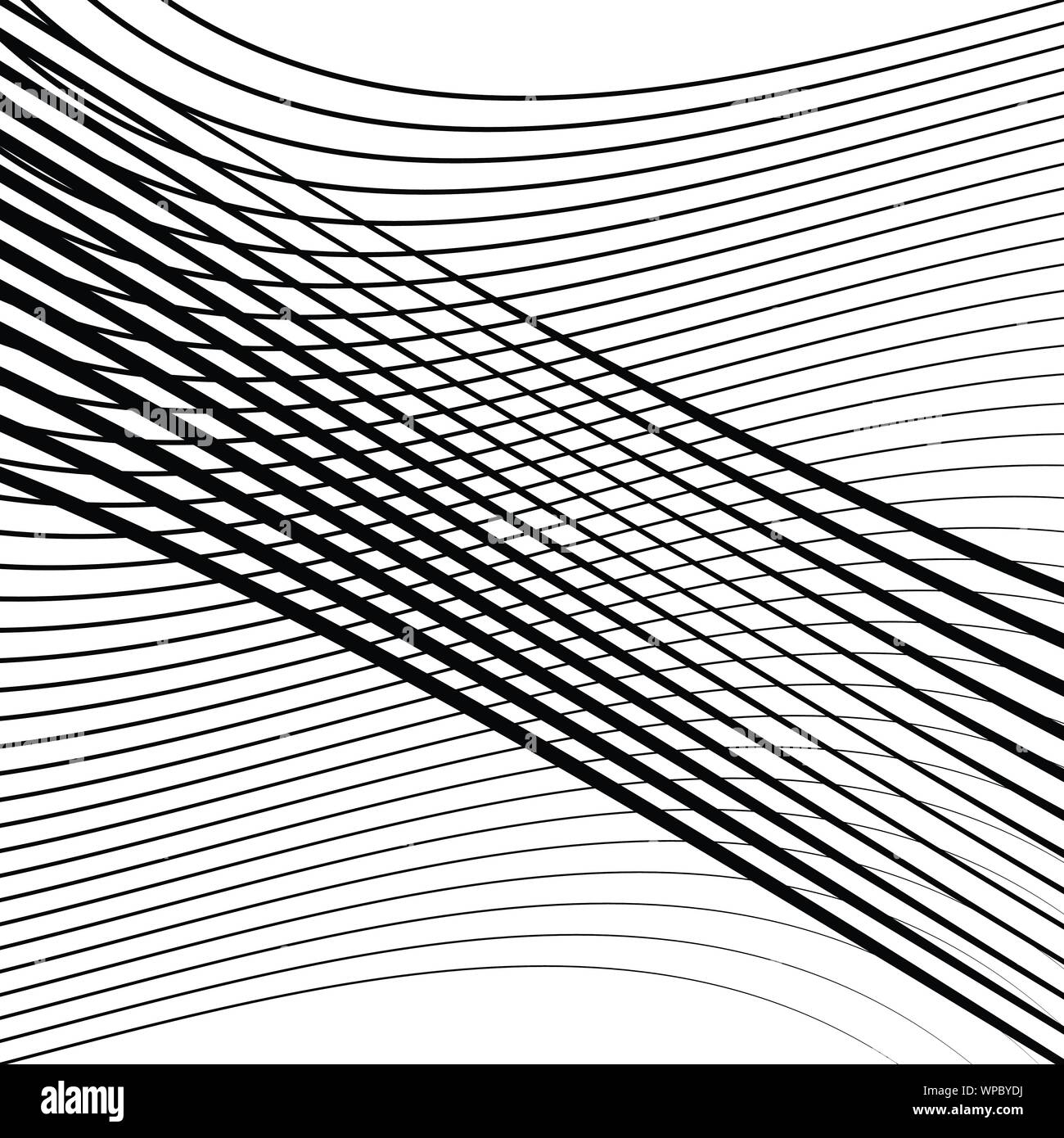 Squiggly Lines Black and White Stock Photos & Images - Alamy