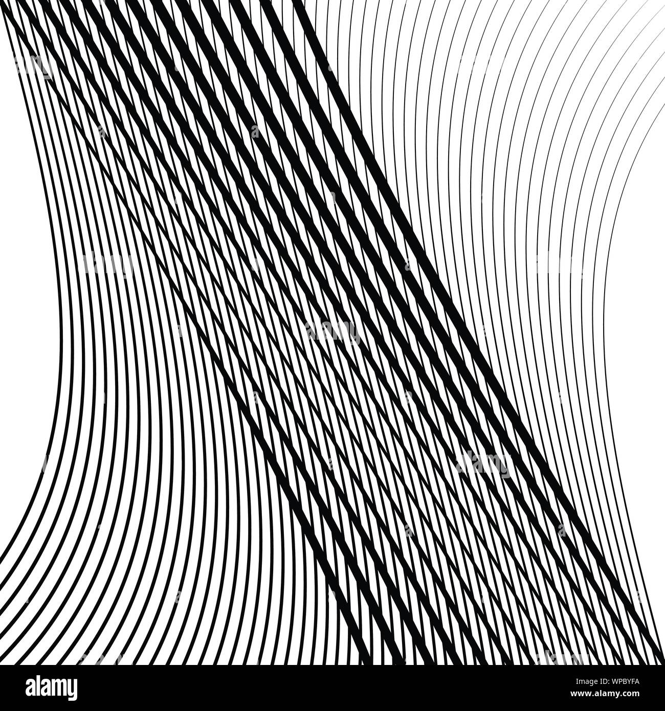 Squiggly Lines Black and White Stock Photos & Images - Alamy