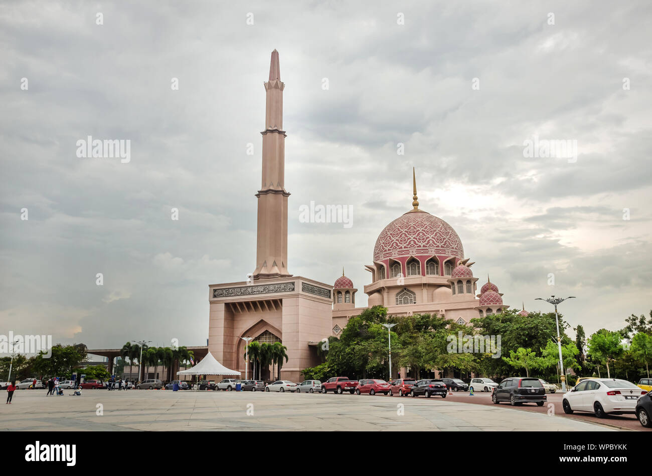 The Putra Mosque (Masjid) is the principal mosque of Putrajaya ...