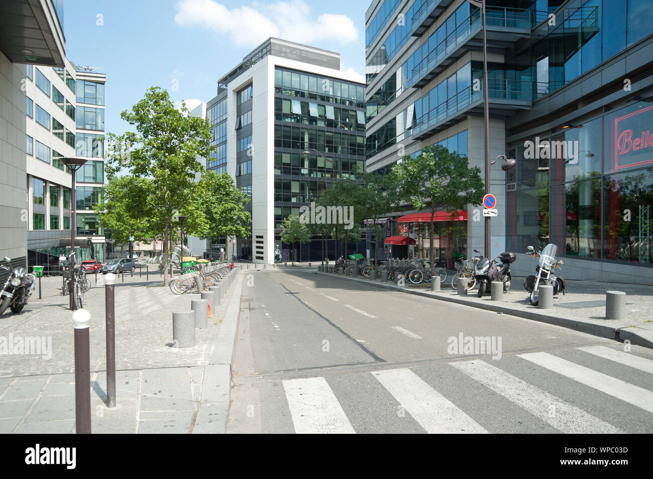 Paris, Stadtentwicklungsgebiet Rive Gauche, Avenue de France - Paris ...
