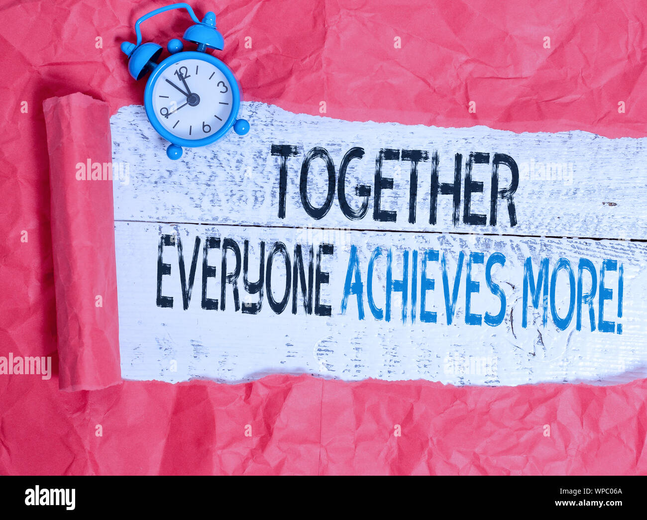 Team Together Everyone Achieves More High Resolution Stock Photography ...