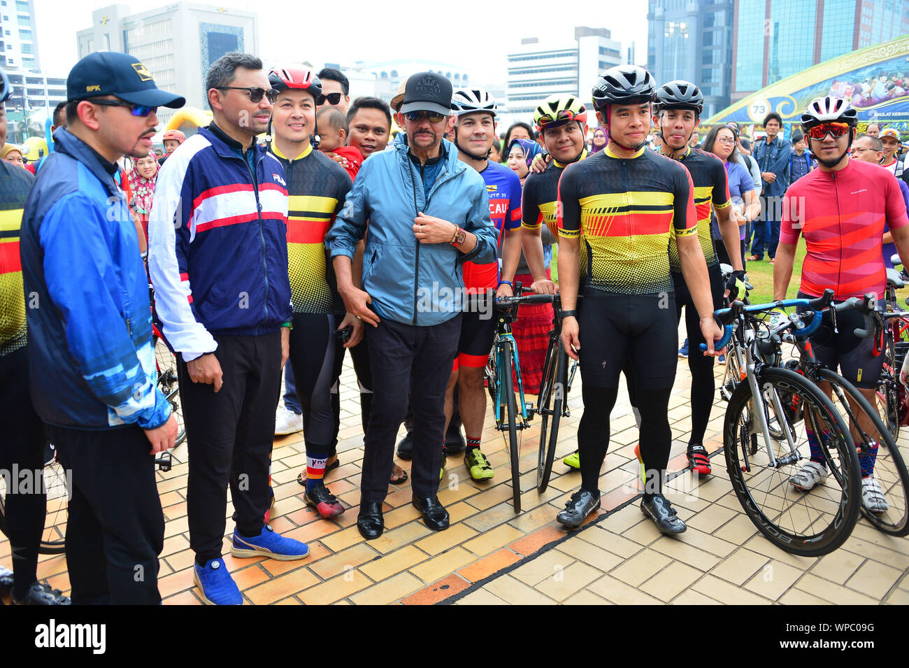 Bandar Seri Begawan, Brunei. 8th Sep, 2019. Brunei's Sultan Hassanal ...