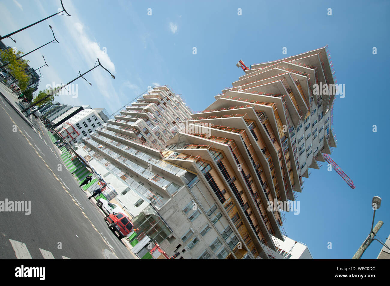 Paris, Stadtentwicklungsgebiet Rive Gauche, Avenue de France - Paris ...