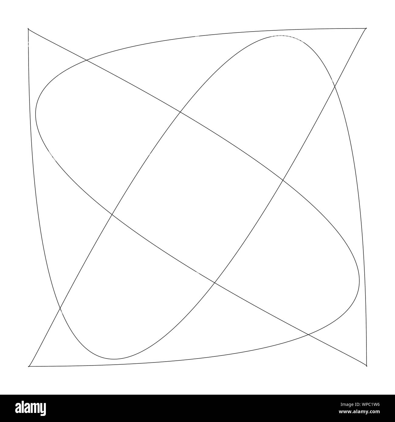 Circulating lines Stock Vector Images - Alamy