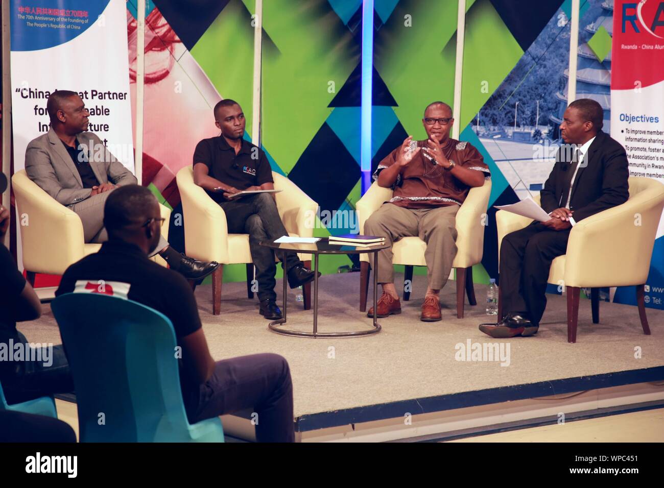 Kigali, Rwanda. 8th Sep, 2019. Former Rwandan minister Protais Musoni ...