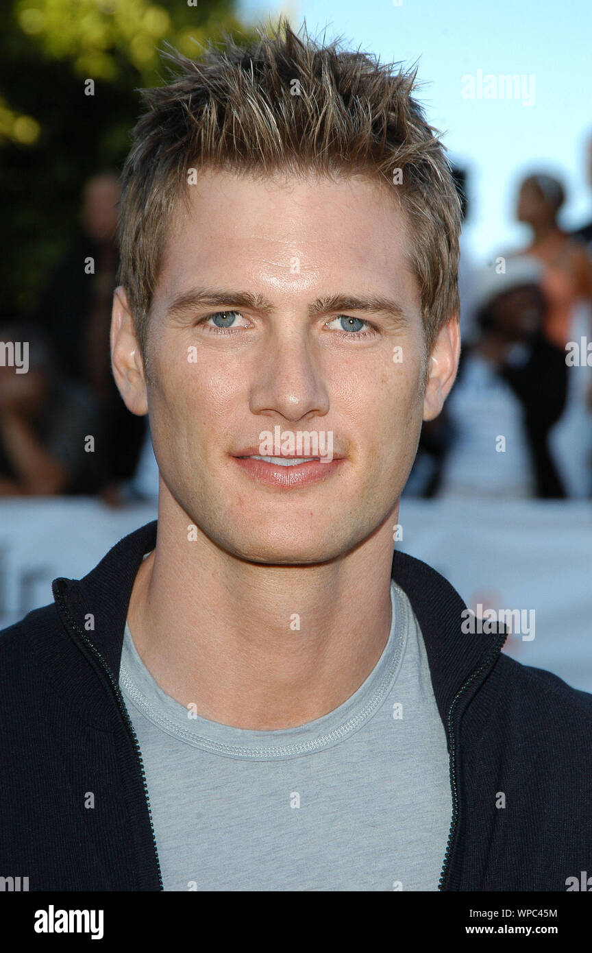 Ryan McPartlin at the World Premiere of "Mr. & Mrs. Smith" held at the ...