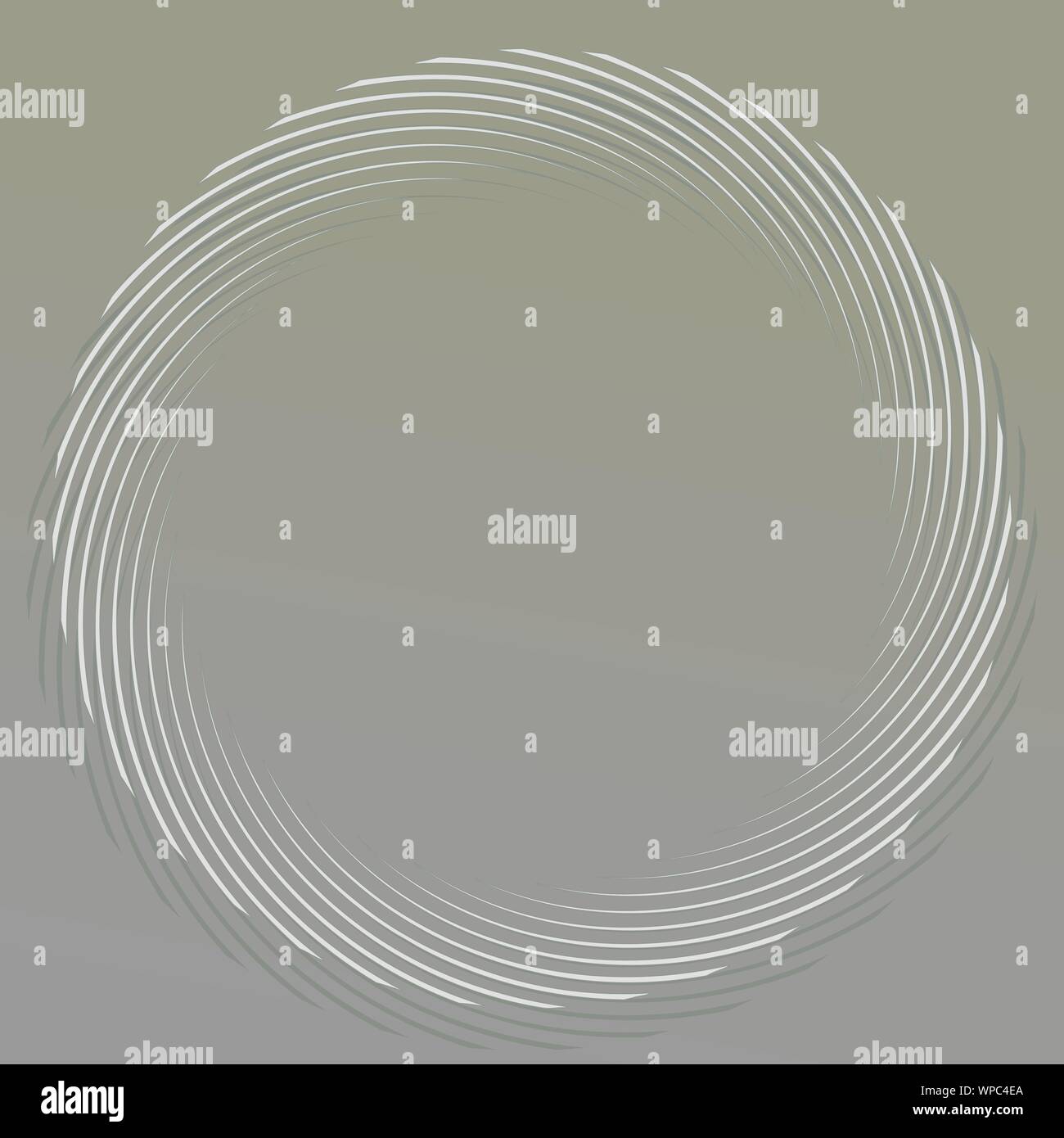 Abstract spiral, twist. Radial swirl, twirl curvy, wavy lines element ...
