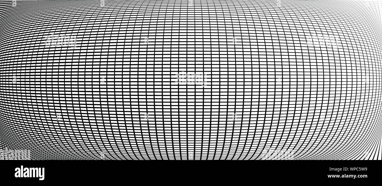 3D circular burst. Convex globe, sphere, orb distort. Inflate design ...