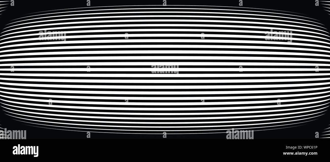 3D circular burst. Convex globe, sphere, orb distort. Inflate design ...