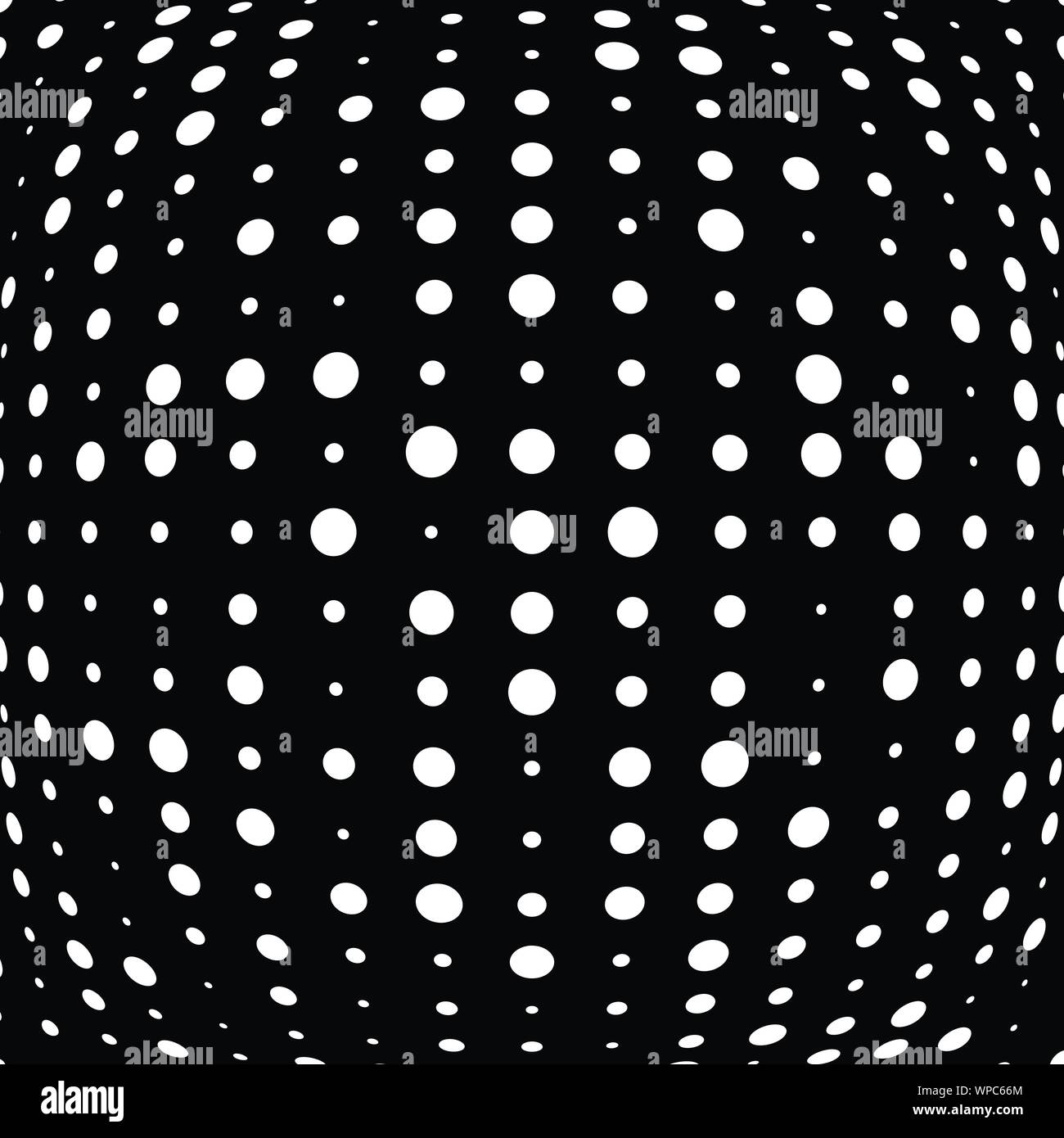 3D circular burst. Convex globe, sphere, orb distort. Inflate design ...