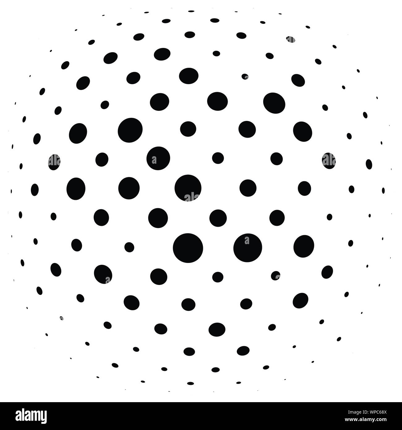 Particle deformation Stock Vector Images - Alamy