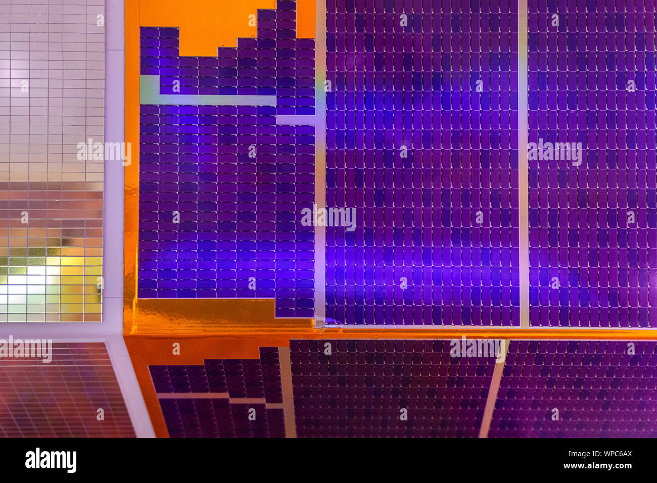 Detail of the latest technology solar panel cells Stock Photo - Alamy