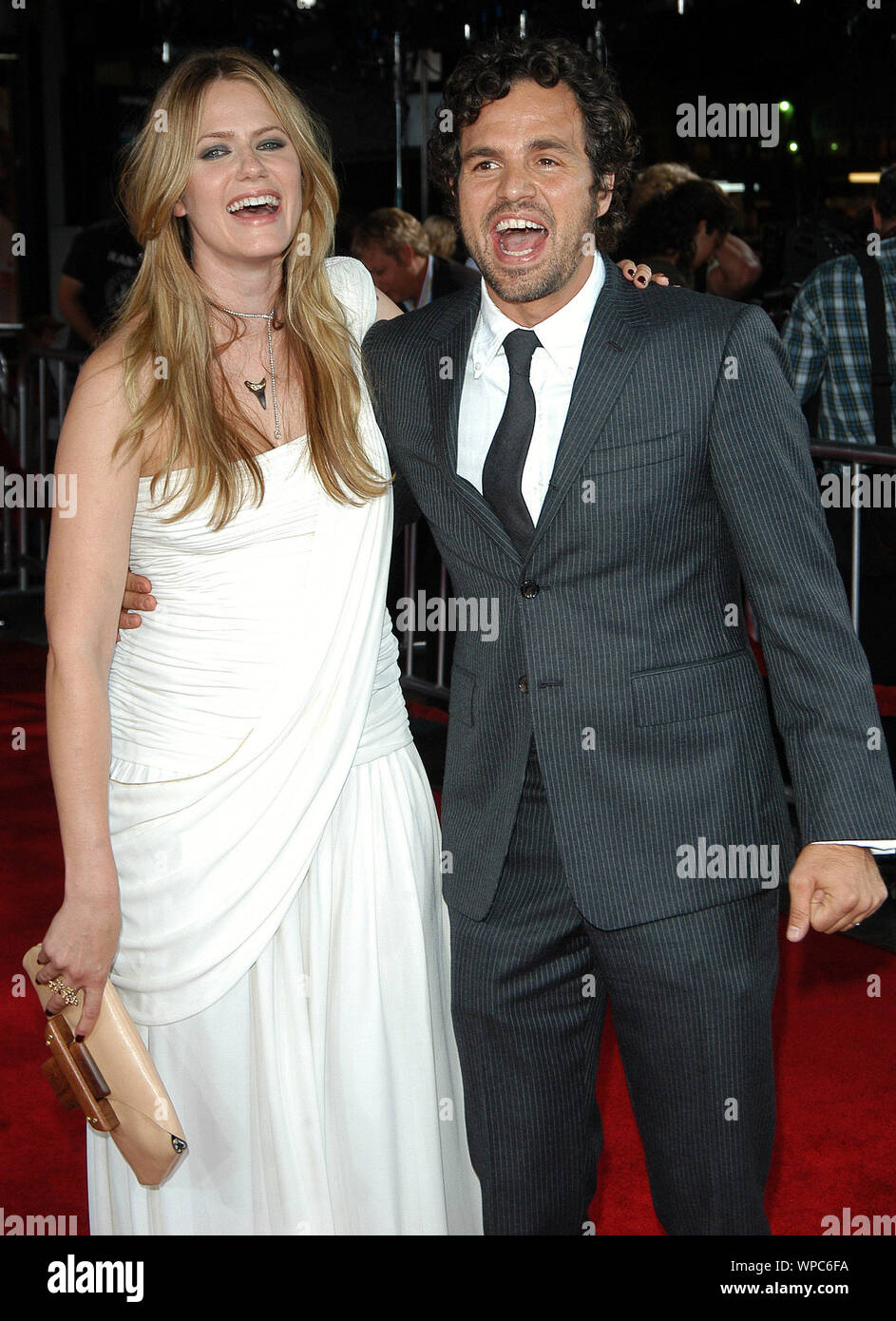 Mark Ruffalo and Wife Sunrise at the Los Angeles Premiere of "Just Like ...