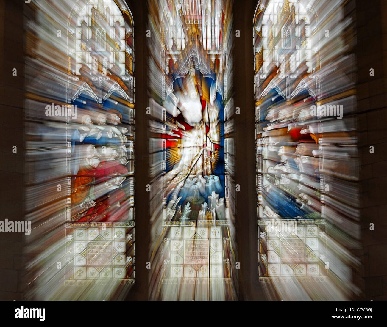 Dynamic stained glass window hi-res stock photography and images - Alamy