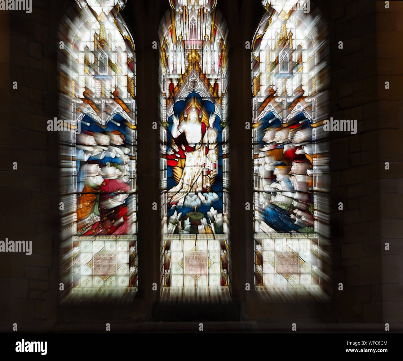 Dynamic stained glass window hi-res stock photography and images - Alamy