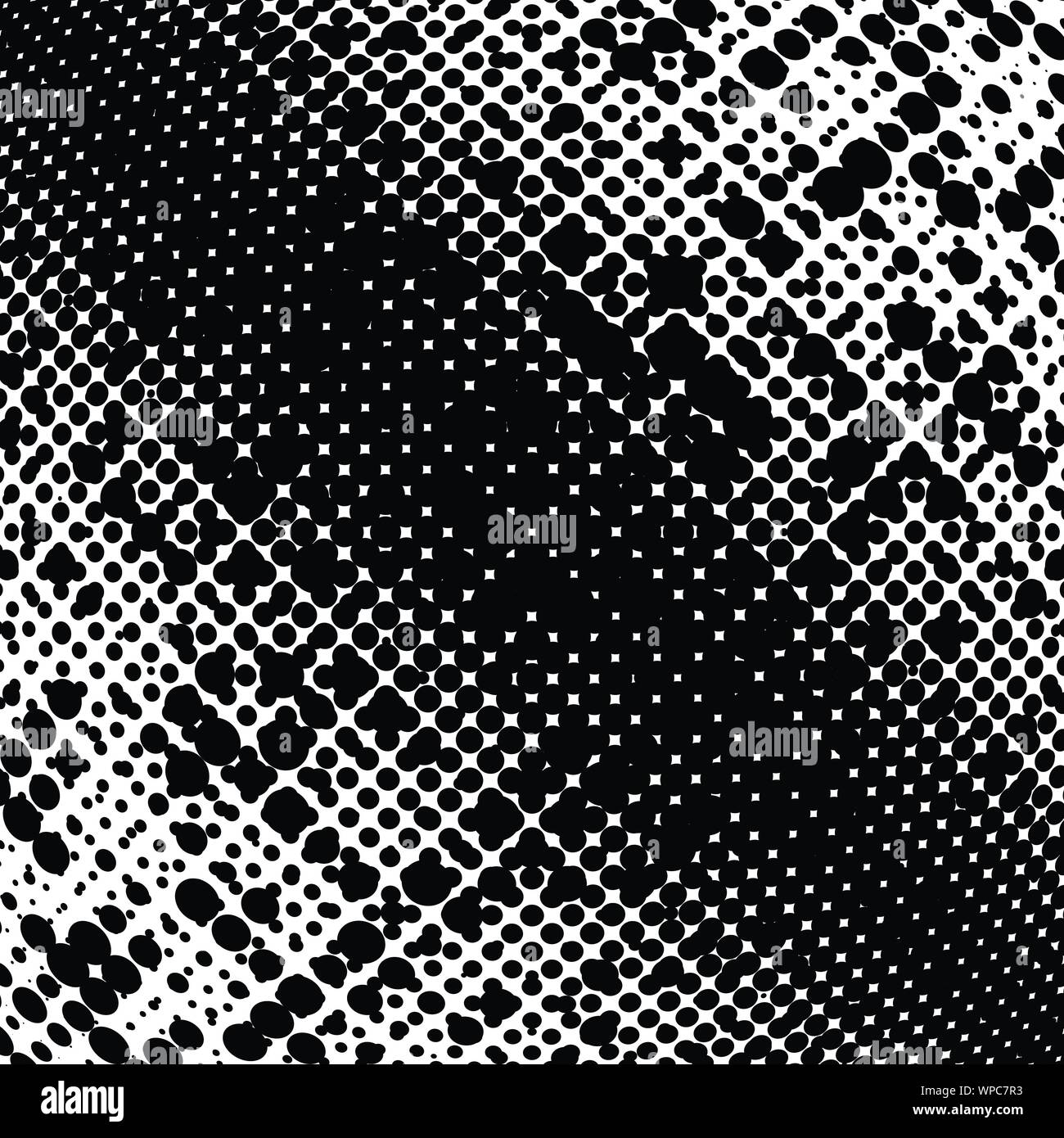 Abstract background scatter 3d sphere Black and White Stock Photos ...